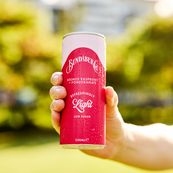 Refreshingly Light Brewed Raspberry + Pomegranate 250mL x 24 – The ...